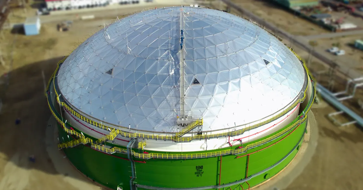 OMV Petrom commissioned the largest crude oil storage tank in Romania ...